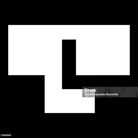 Logo Tl Minimal Icône Dune Lettre Lt Sur Fond De Luxe Idée De Logo