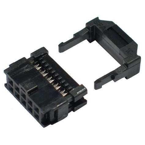 Conector Latch IDC Para Cabo Flat 10 Vias