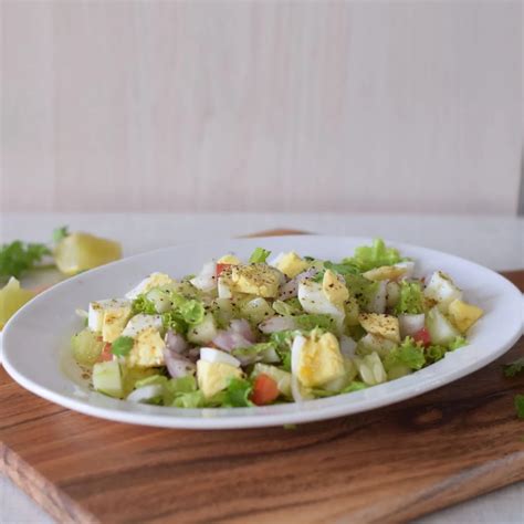 Indian Egg Salad Motions And Emotions