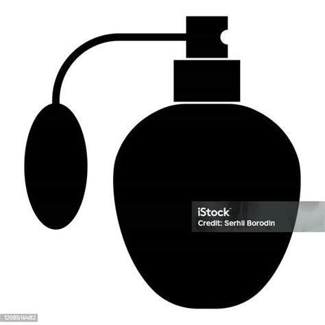 復古除臭香水瓶與霧化器或噴霧泵圖示黑色向量插圖平面風格圖像向量圖形及更多化妝品圖片 化妝品 古董 嘗 Istock