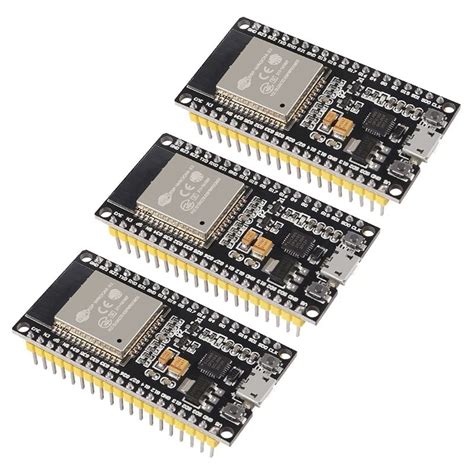 3 шт Esp Wroom 32 Esp32 2 в 1 24 ГГц двухрежимный Wifi блютус