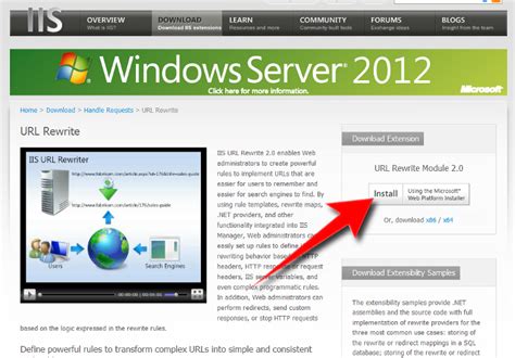 Iis Url Rewrite Tutorial Installation And Use Nfig Wshop