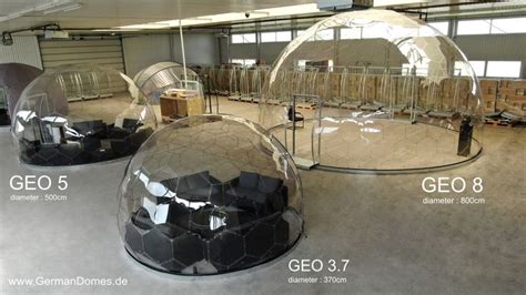 Germandomes The Geodesic Domes With A Steel Foundation Ring