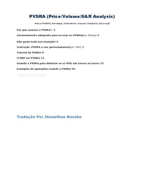Pvsra Pdf