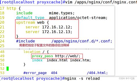 Nginx实现反向代理及负载均衡nginx反向代理实现负载均衡 Csdn博客
