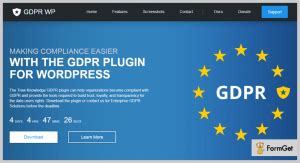 5 WordPress GDPR Plugins 2022 Free And Paid FormGet