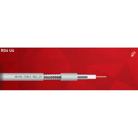 Коаксиален кабел RG6 U4 1.02 CCS Eudax