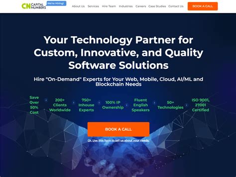 Capital Numbers Sites Gallery Design Awards