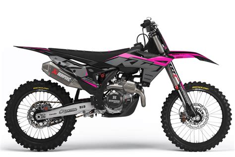 Ktm Stock 23 Pink Graphics Kit Rival Ink Design Co