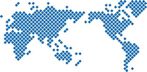 Round Edge Square Shape World Map 46803276 Png