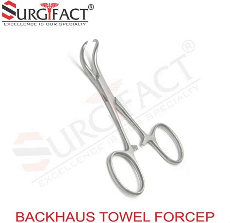 Stainless Steel Suract Backhaus Towel Forcep At Rs 100 Piece In Jalandhar