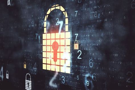 Internet Security Concept With No Face Hacker At Digital Map With Node