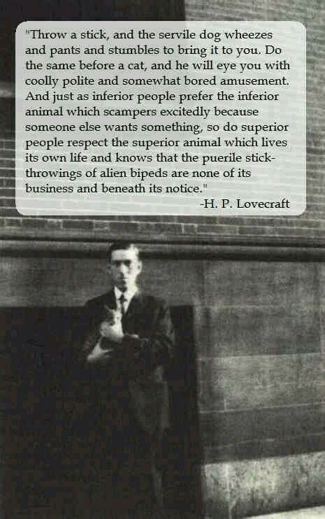 What Did Hp Lovecraft Name His Cat