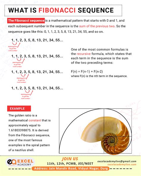 Excel Academy The Fibonacci Sequence Appears Frequently Excel Academy The Fibonacci Sequence Appears Frequently