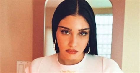 Madonnas Daughter Lourdes Leon Parades Figure In Underwear Daily Star