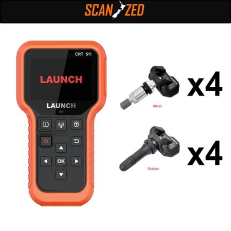 Launch Tech CRT TPMS Pro Kit Sensors ScaNZed Auckland NZ