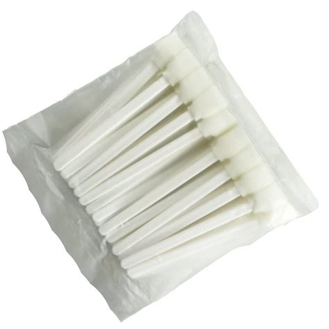 Used 50pack Cleaning Swabs Foam Tipped Stick For Roland Mimaki Mutoh