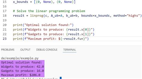 Use Python Scipy Linprog For Linear Programming Optimization