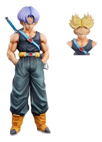Figura De Dragon Ball Trunks Estado Base Y Super Saiyajin Cuotas