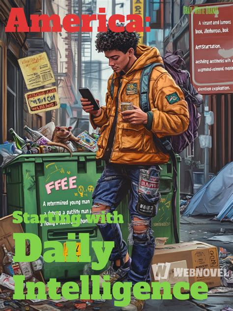 America Starting With Daily Intelligence Gray White Orange Webnovel