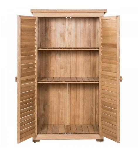 Modern Oversized 63 Outdoor Wooden Storage Backyard Garden