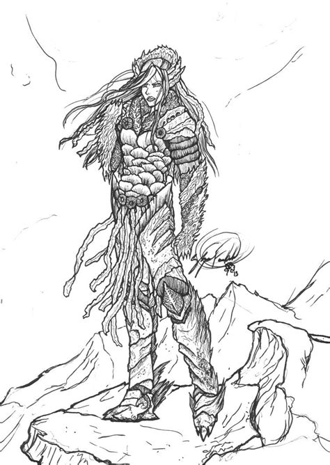 Coral Line Drawing At PaintingValley Com Explore Collection Of Coral Line Drawing