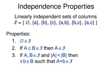 Ppt An Algebraic Algorithm For Weighted Linear Matroid Intersection