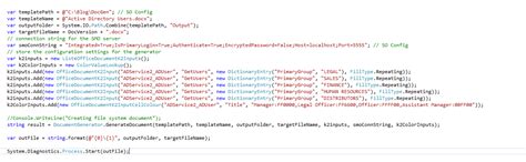 How To Generate A Word Document From A K2 Smartform It Automation