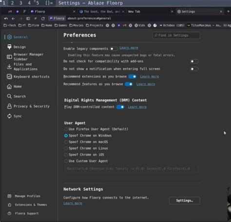 How To Change Browser Font R Floorp