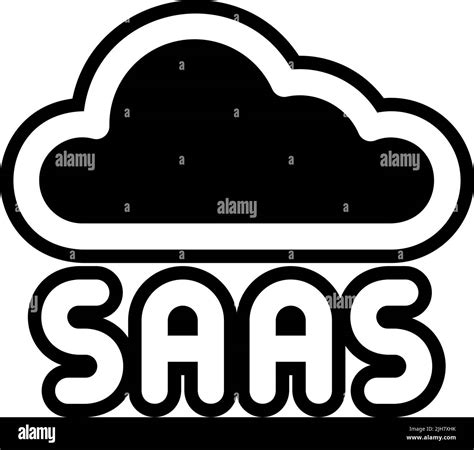 Business Saas Icon Stock Vector Image And Art Alamy