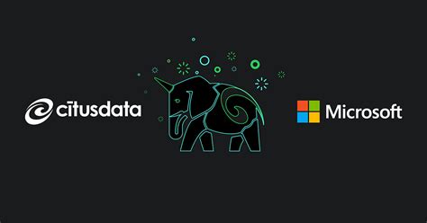 マイクロソフト、postgresql用の分散dbエンジンをオープンソースで開発するcitus Dataを買収。azure上の