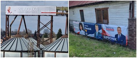 Wybory 2024 Wszechobecna Bilbordoza FOTO