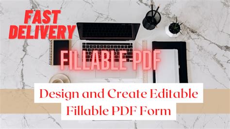 Design And Create Editable Fillable Pdf Form Or Edit Any Pdf By Fa Shoaib Fiverr