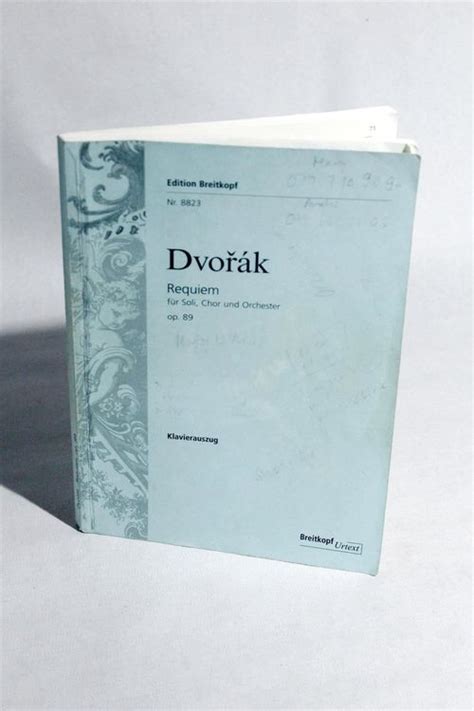 Dvorak Requiem Für Soli Chor Usw Kaufen Auf Ricardo