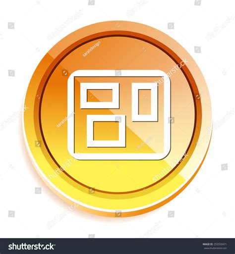 Photo Gallery Button Stock Vector Royalty Free 255550471 Shutterstock
