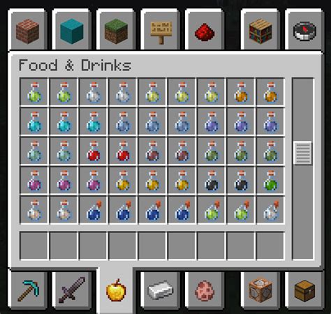 Potion Recipes Minecraft