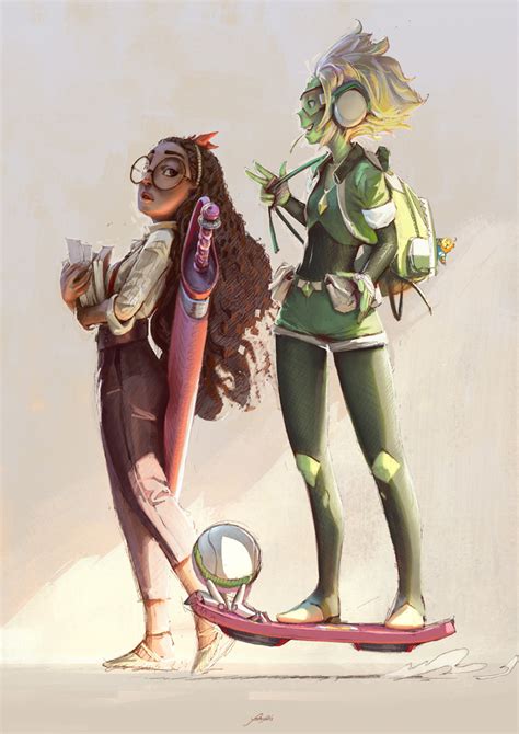 Fanarts Peridot Steven Universe On Behance