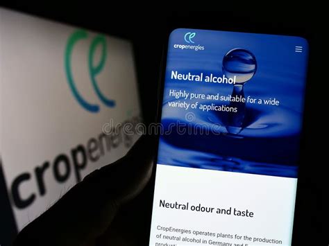 CropEnergies Logo Displayed On An IPhone Screen Editorial Photo Image Of International