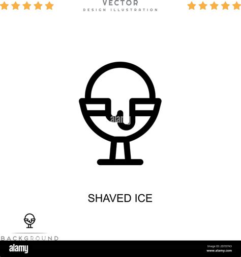 Shaved Ice Icon Simple Element From Digital Disruption Collection
