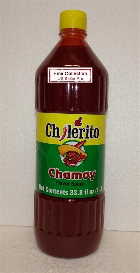 El Chilerito Chamoy Mexican Hot Sauce 338fl Oz 1l New