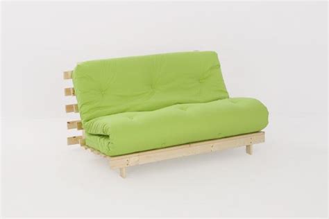 Double 4ft6 Premium Luxury Futon Wooden Sofa Bed Extra Thick Mattress