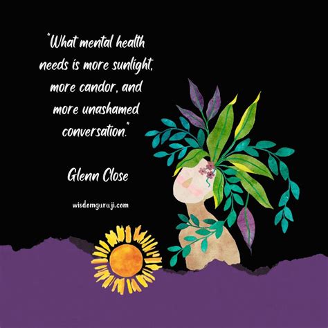 What Mental Health Needs Is More Sunlight Wisdom Guruji