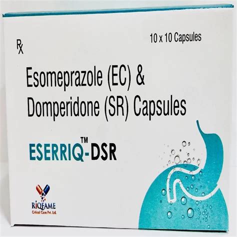 Esomeprazole EC And Domperidone SR Capsules At Rs Box Esomeprazole And Domperidone