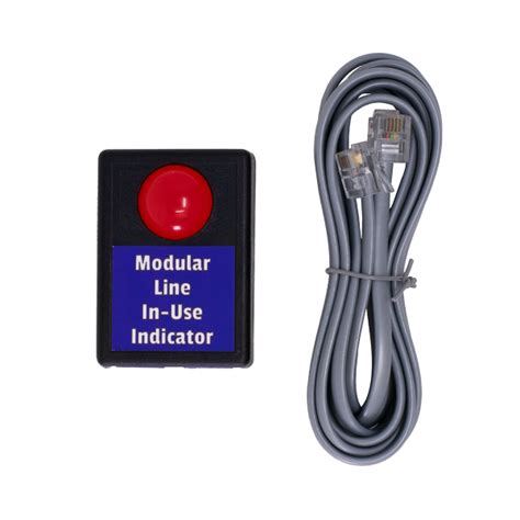 IN USE INDICATOR LIGHT