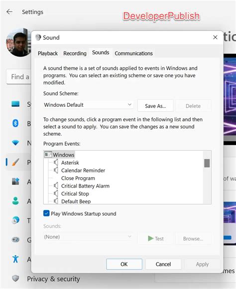 How To Enable Or Disable Startup Sound In Windows