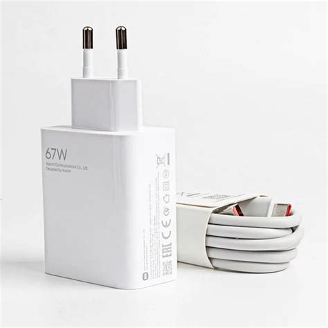 Xiaomi 67W Charging Combo (Type-A) + Cablu Type-C в Кишиневе, Молдова ...