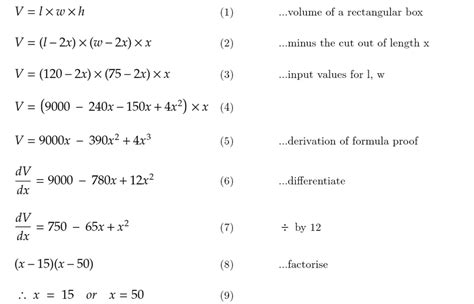 Differentiation Stationary Points Example 2
