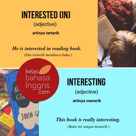 Adjective Berakhiran Ed Dan Ing KelasBahasaInggris