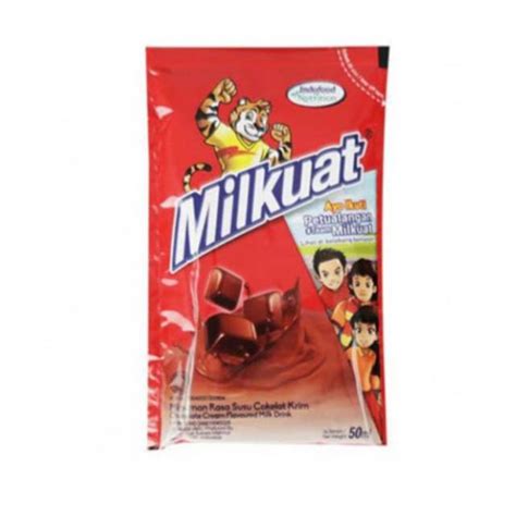 Jual Milkuat Susu Pouch Coklat 50 Ml Shopee Indonesia