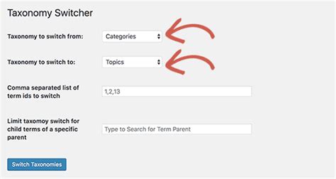 How To Convert Wordpress Categories To Custom Taxonomies